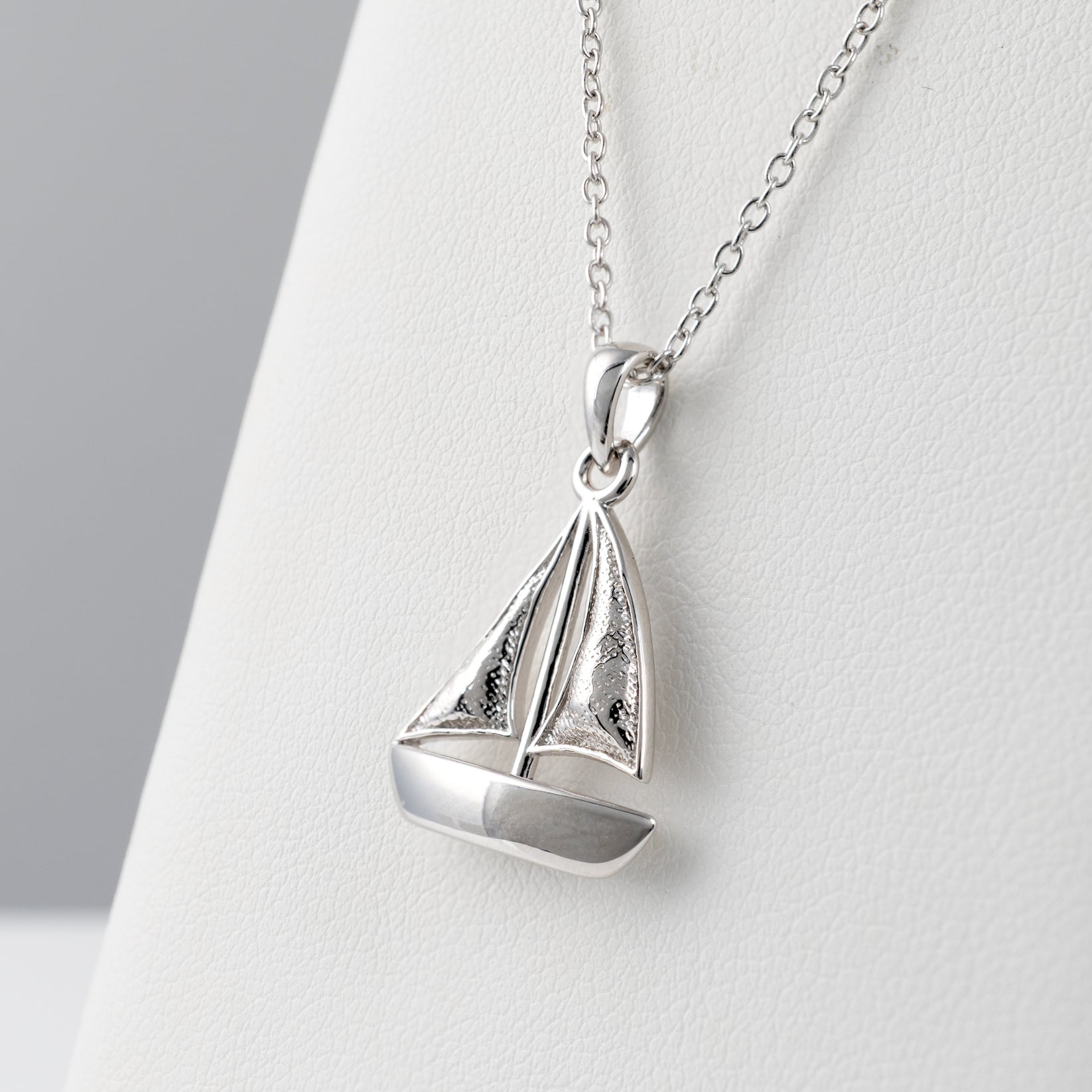 Sailing Boat Necklace – Sterling Silver Ocean Jewellery