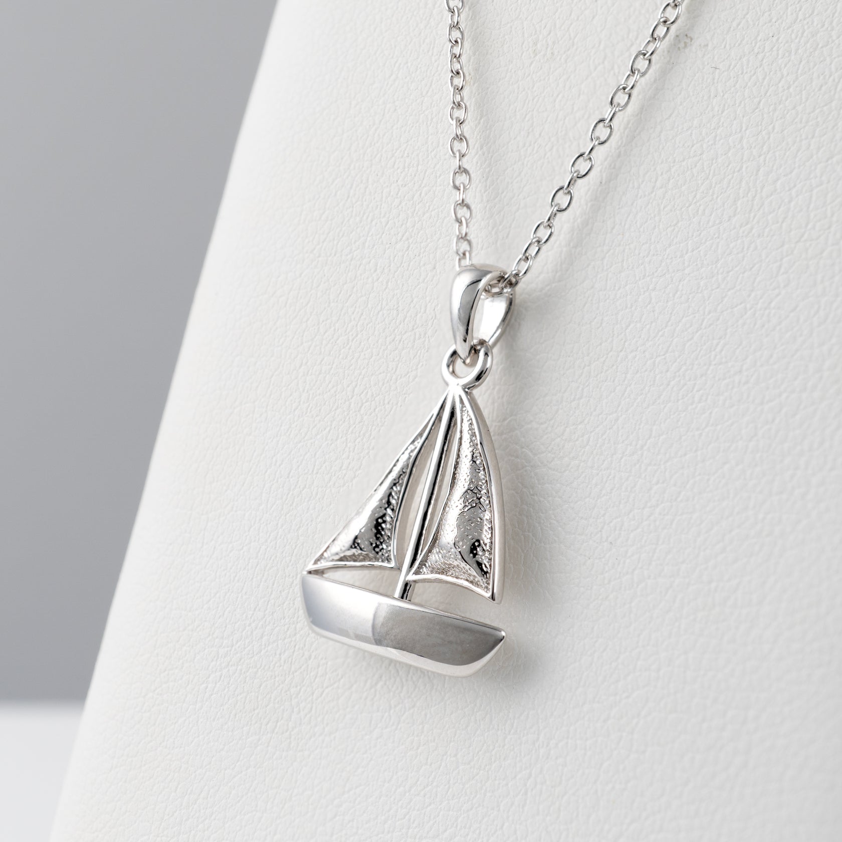 Sailing Boat Necklace – Sterling Silver Ocean Jewellery
